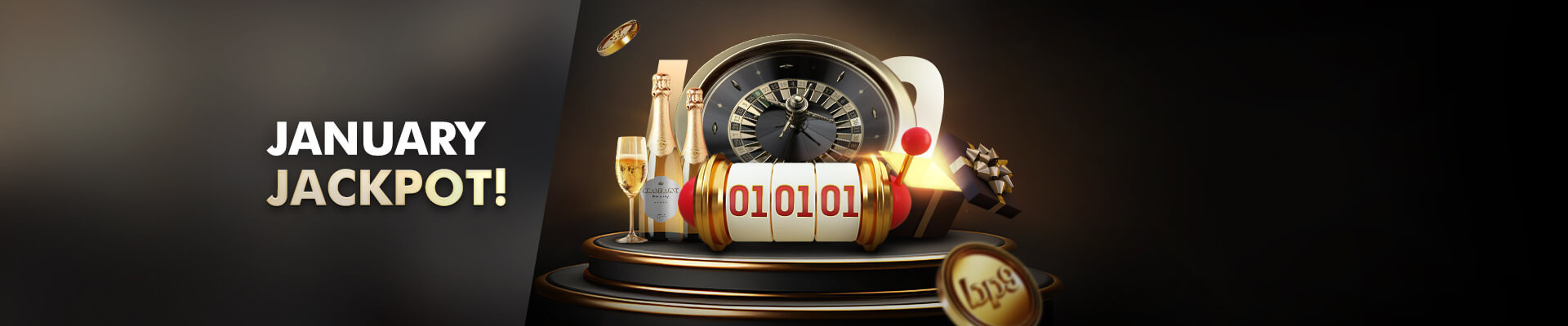 January Jackpot ! Banner